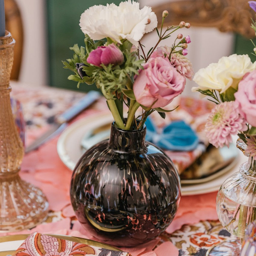 Onyx Leopard Dappled Vase – Truffle Tablescapes